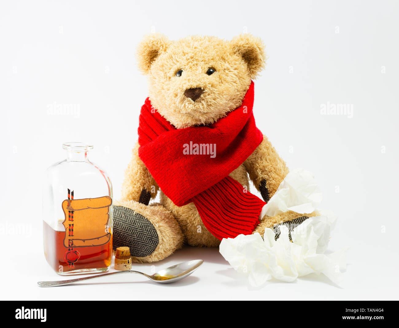 Sick teddy bear hi-res stock photography and images - Alamy