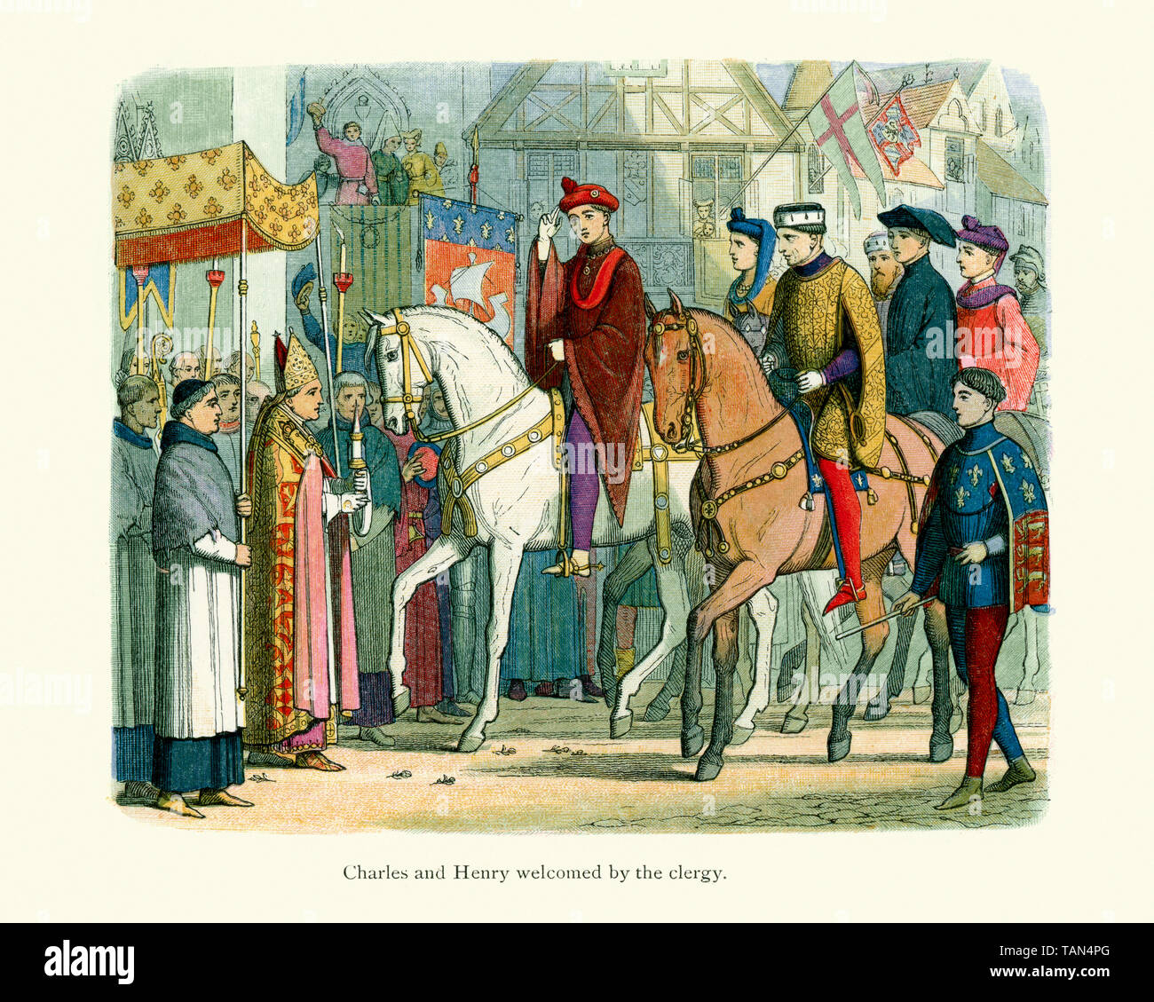 French costume charles vi charles hi-res stock photography and images ...