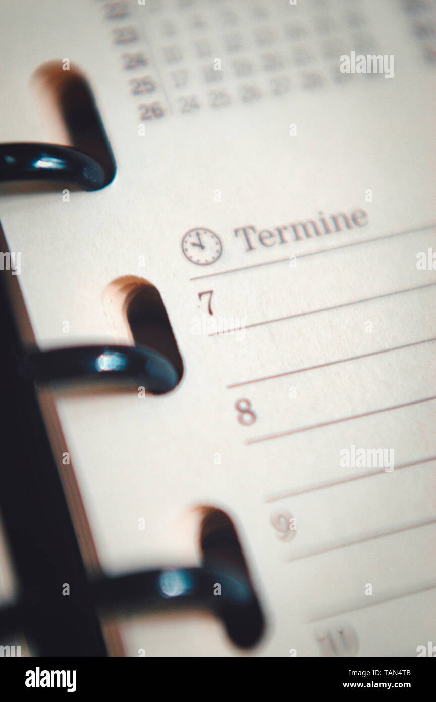 Termine hi-res stock photography and images - Alamy