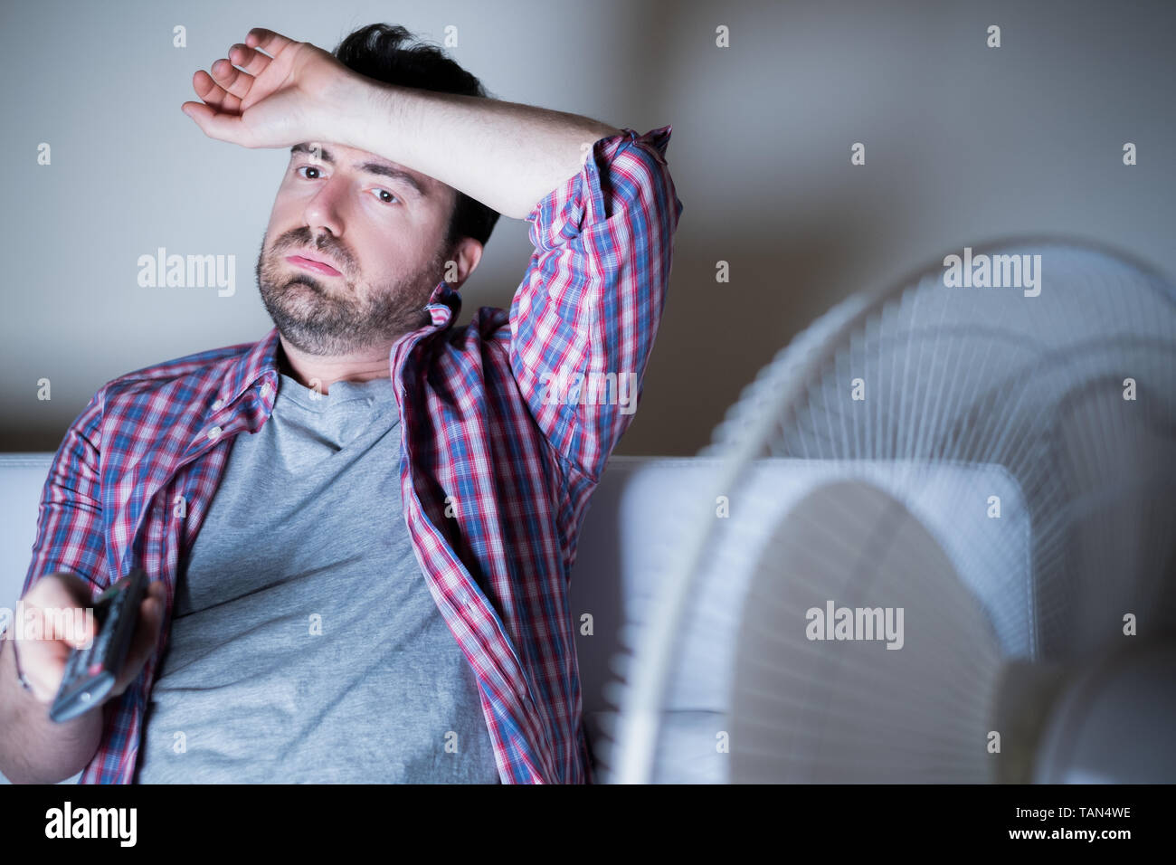 Summer sleep indoors person hi-res stock photography and images - Alamy