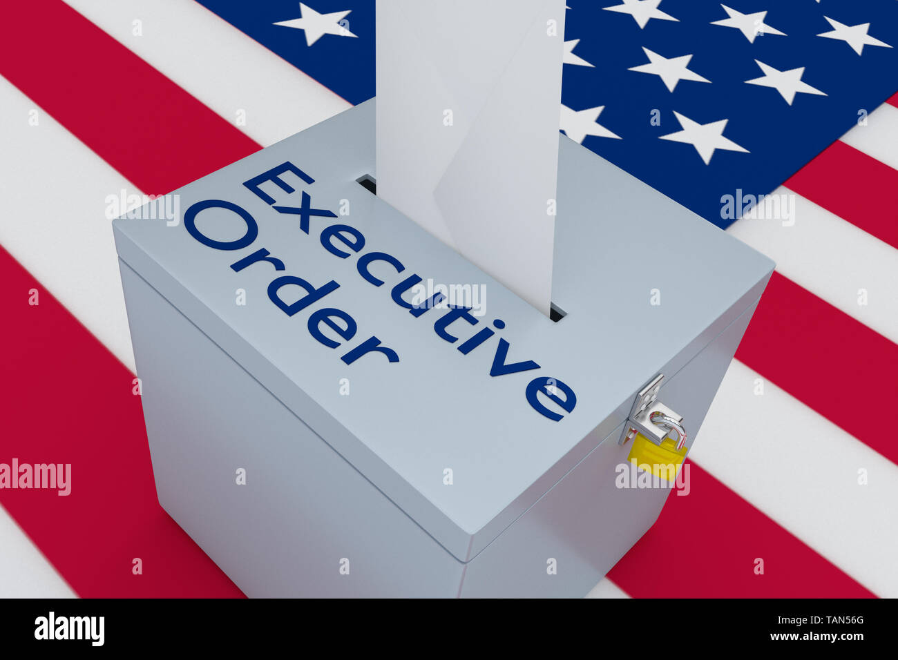 Trump holding executive order hi-res stock photography and images - Alamy