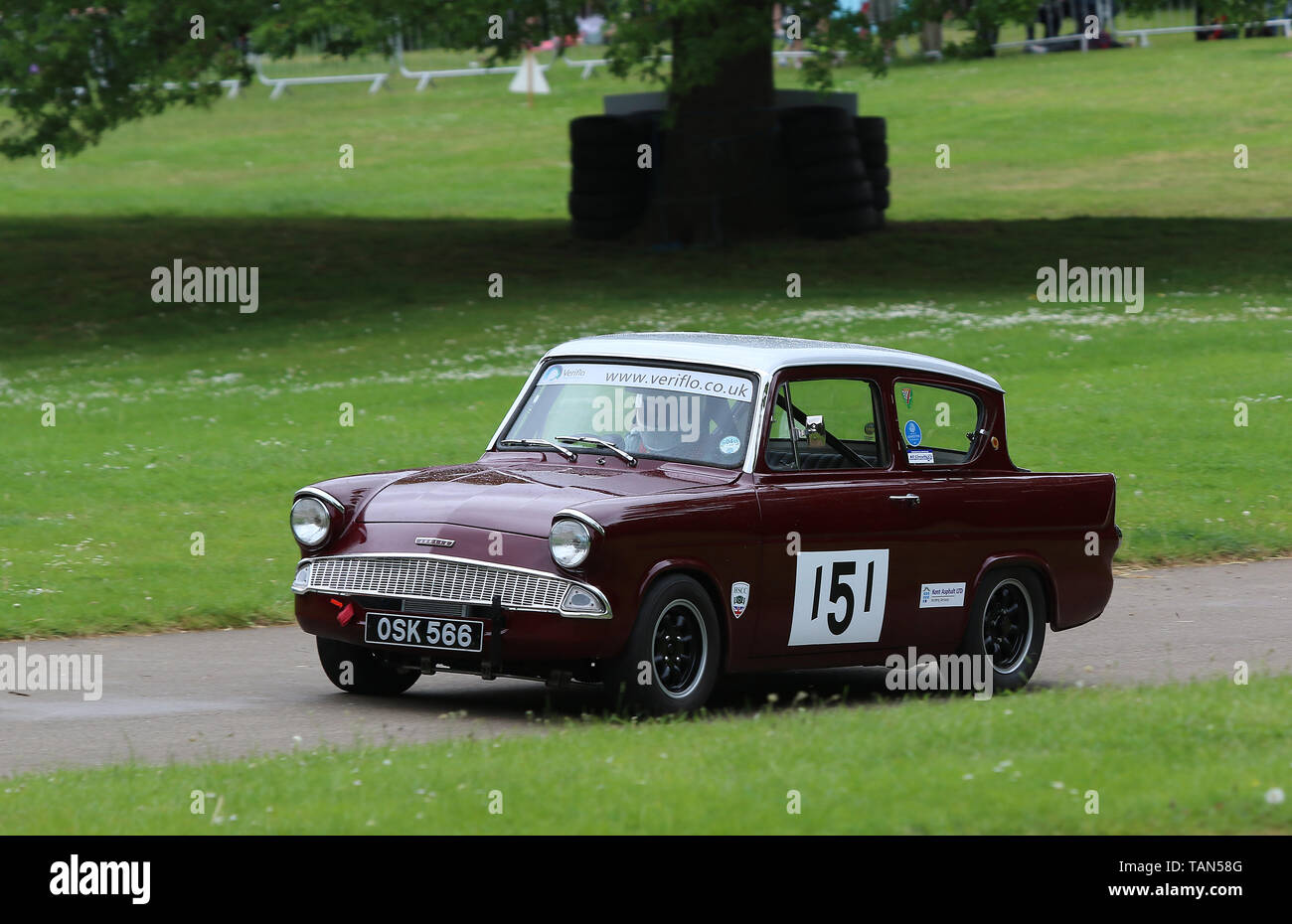 Ford Anglia 105e Deluxe, Motorsport at the Palace, Crystal Palace Race ...