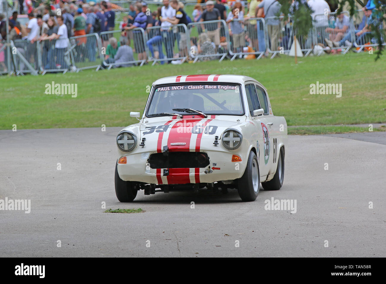 Ford Anglia, Motorsport at the Palace, Crystal Palace Race Circuit ...