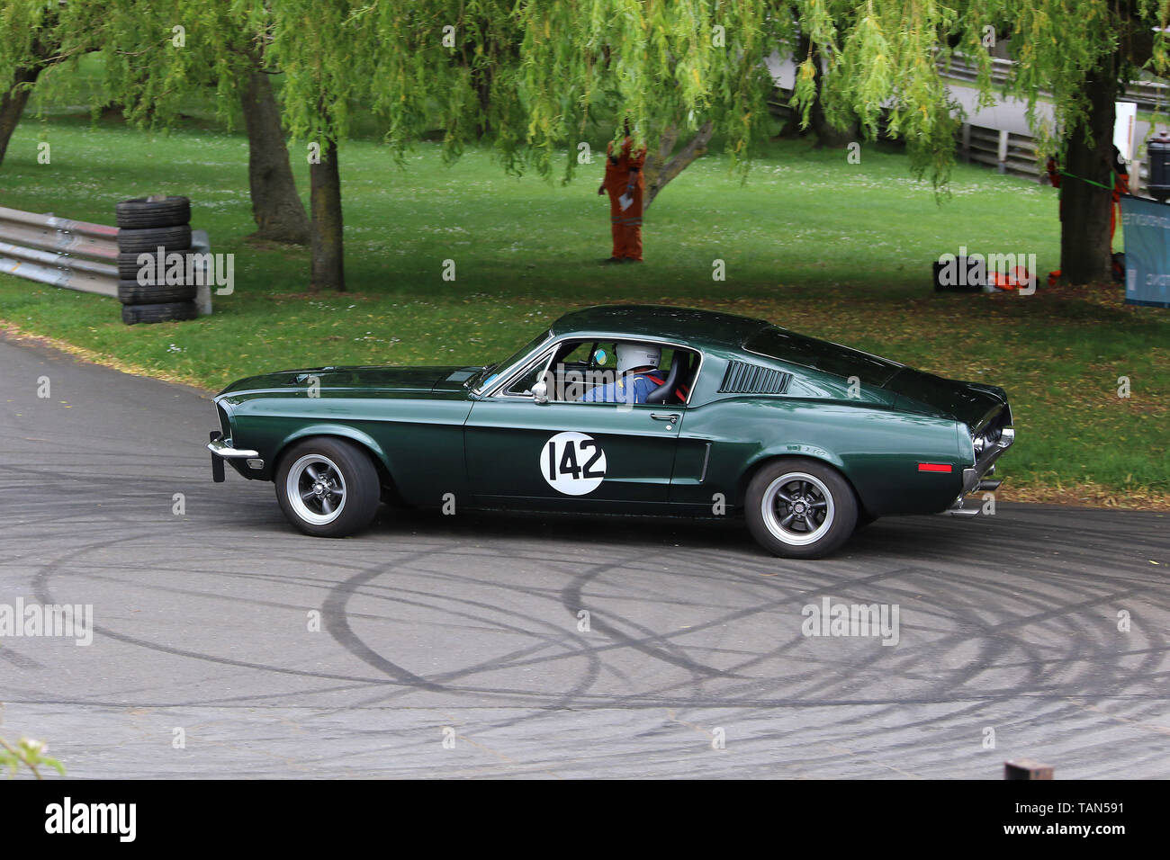 Ford Bullit Mustang, Motorsport at the Palace, Crystal Palace Race ...