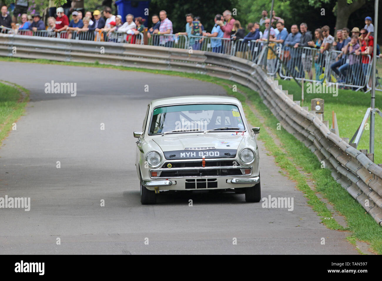 Ford Cortina Lotus, Motorsport at the Palace, Crystal Palace Race ...