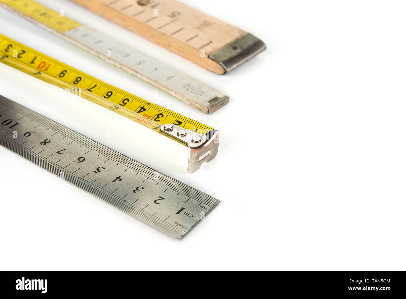 Various meters on a white background with pencil Stock Photo - Alamy