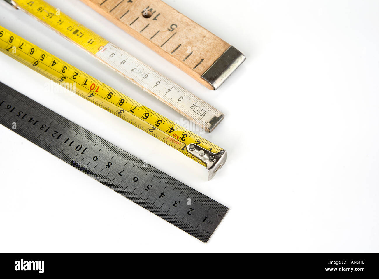 Various meters on a white background with pencil Stock Photo - Alamy