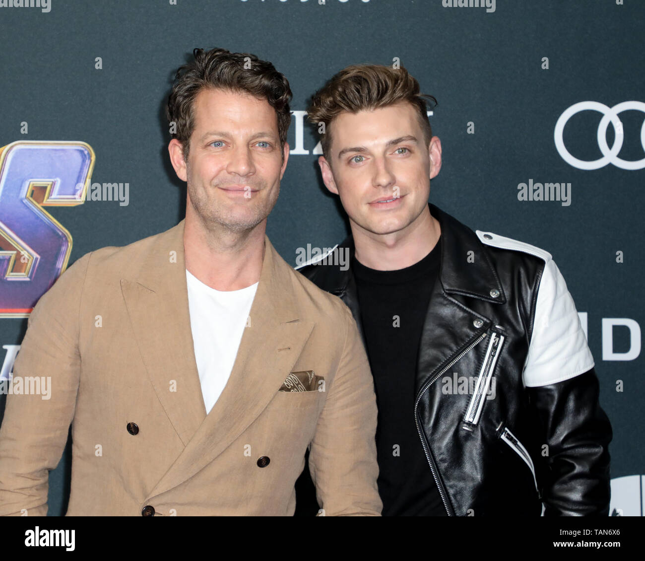 Nate berkus jeremiah brent attending world premiere avengers hi-res ...