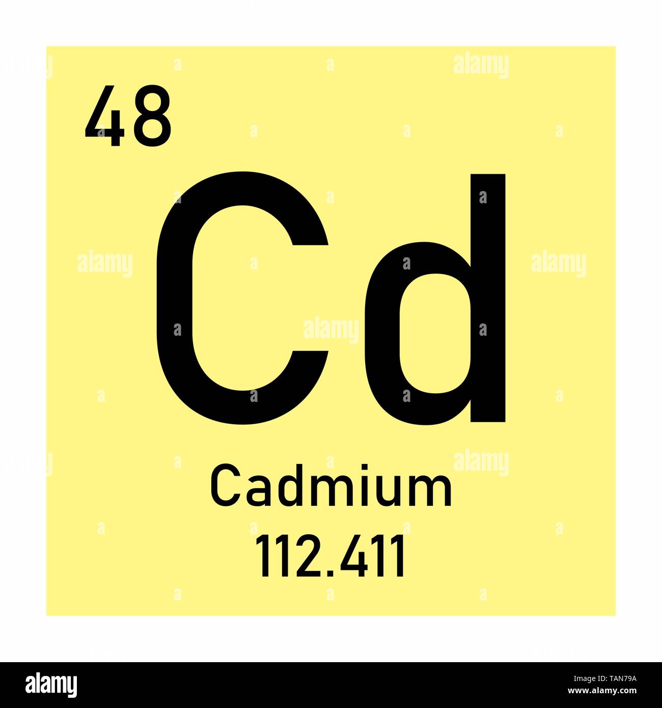 Cadmium symbol hi-res stock photography and images - Alamy