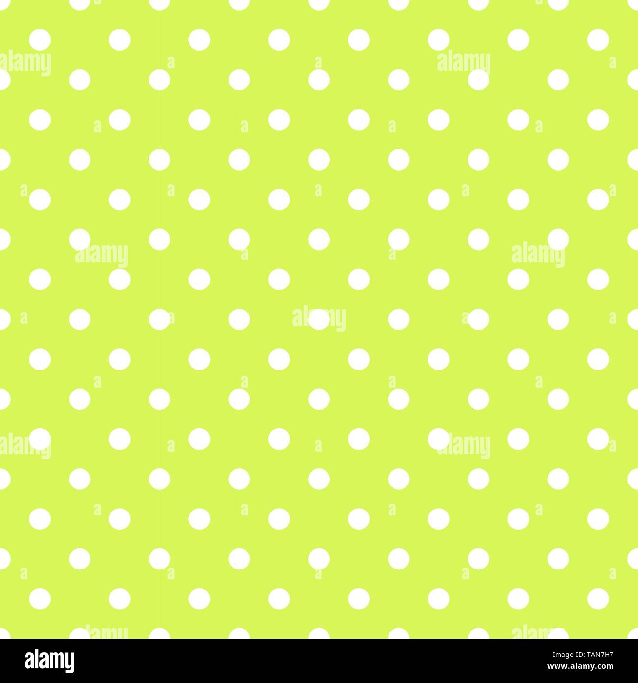 Polka dots green pattern. Vector illustration Stock Vector Image & Art ...