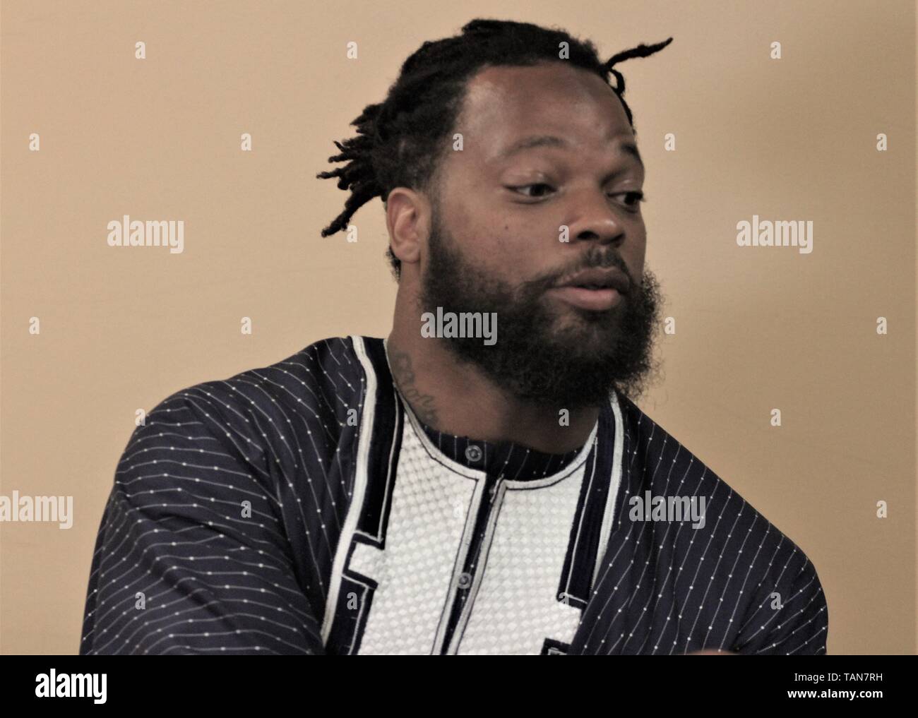 New England Patriot Defensive Lineman Michael Bennett discusses Race ...