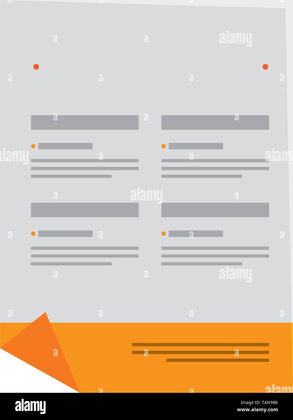 paper document with company emblem print Stock Vector Image & Art - Alamy