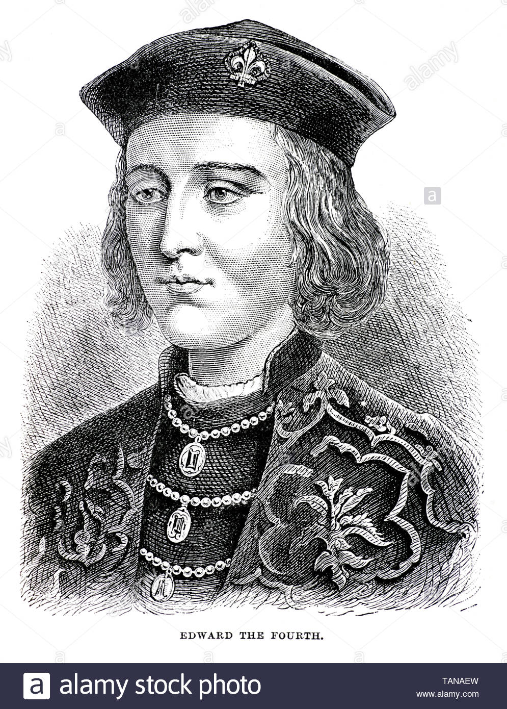 Portrait king edward iv england hi-res stock photography and images - Alamy