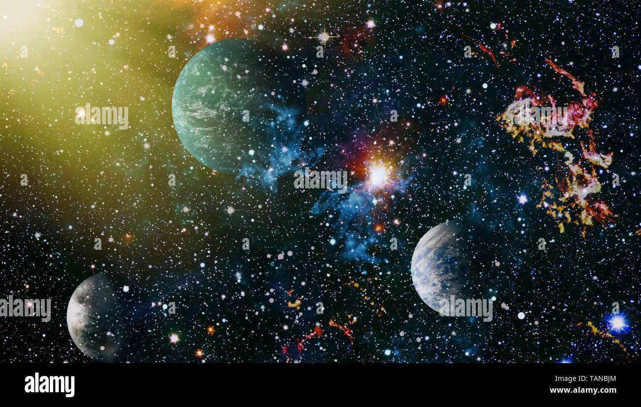 Colorful deep space. Universe concept background. Elements of this ...