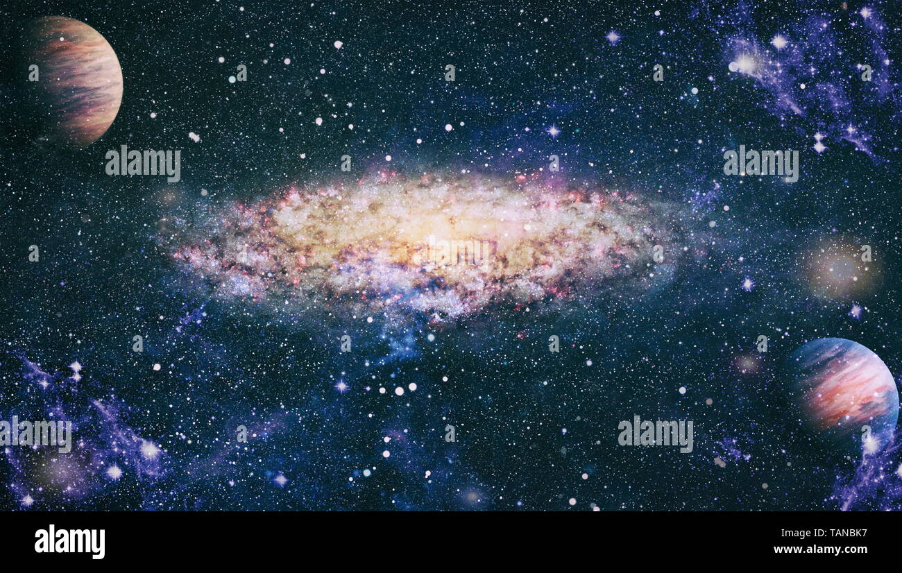 Colorful deep space. Universe concept background. Elements of this ...