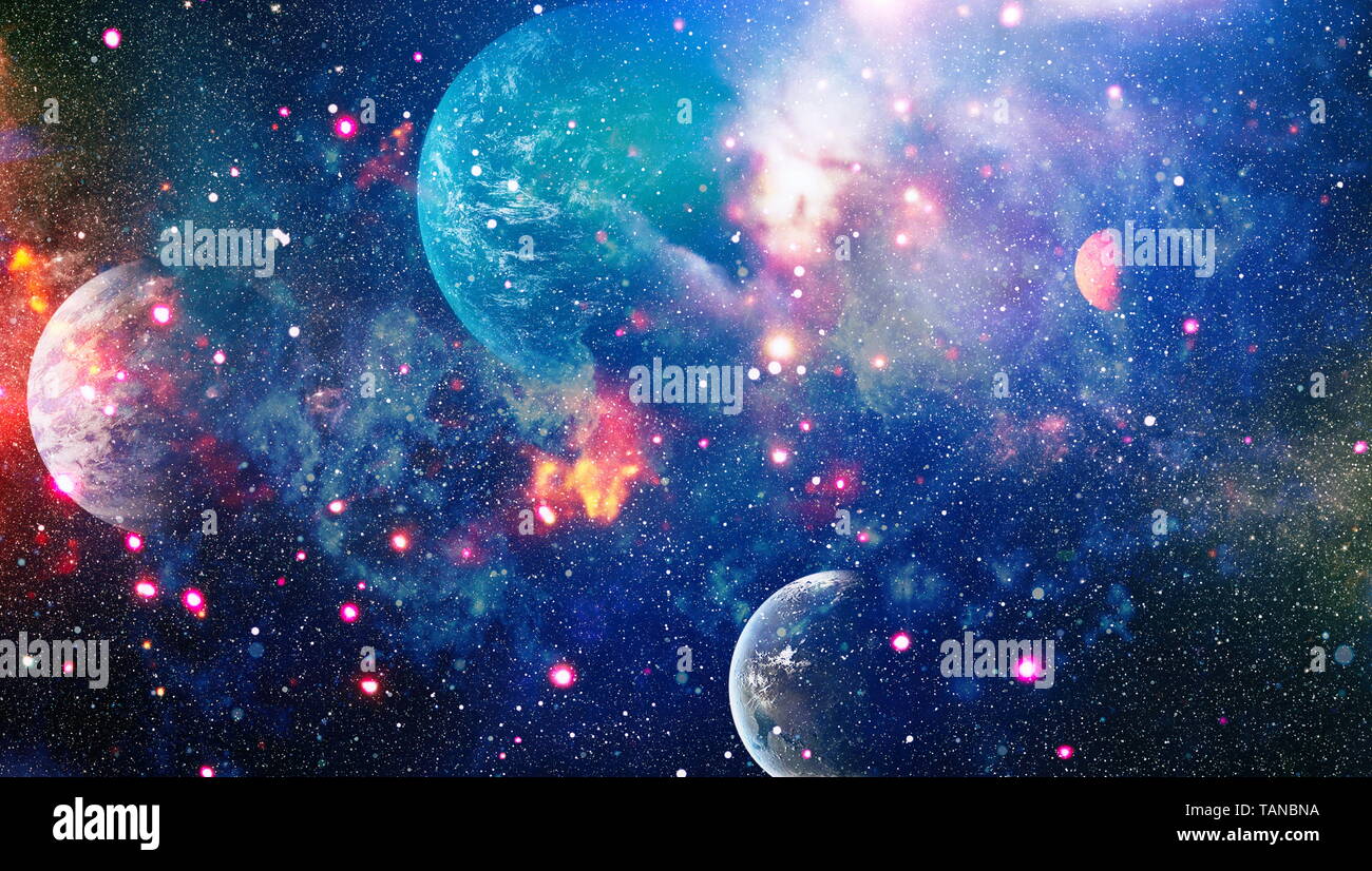 Colorful deep space. Universe concept background. Elements of this ...