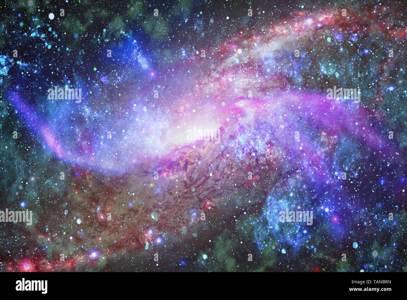 Sparkle shinny blue star particle motion on black background, starlight ...