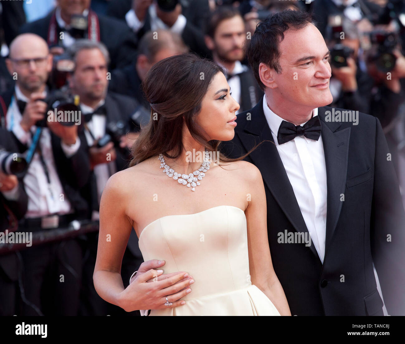Daniella Tarantino and Director Quentin Tarantino at the closing ...