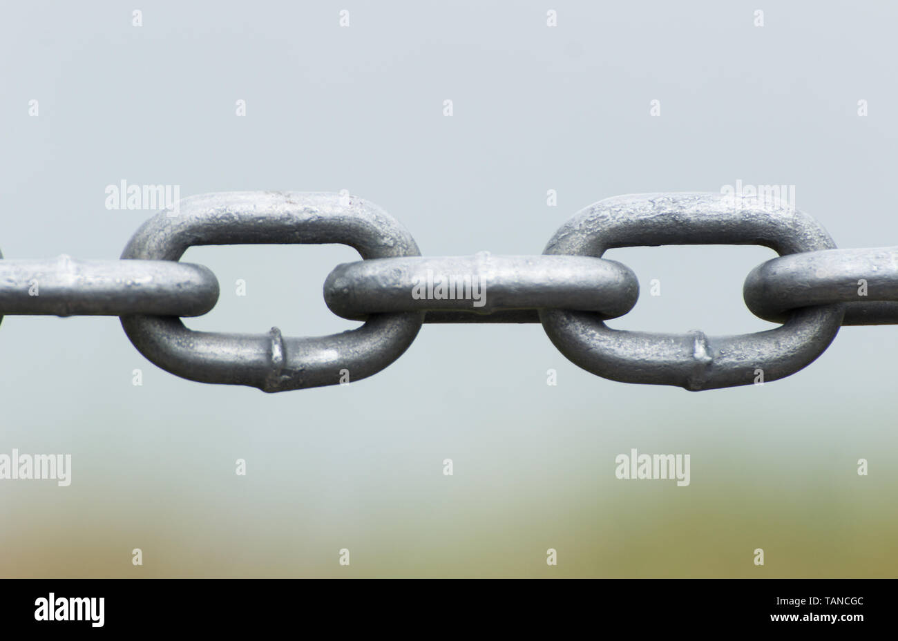 horizontal chain links Stock Photo - Alamy