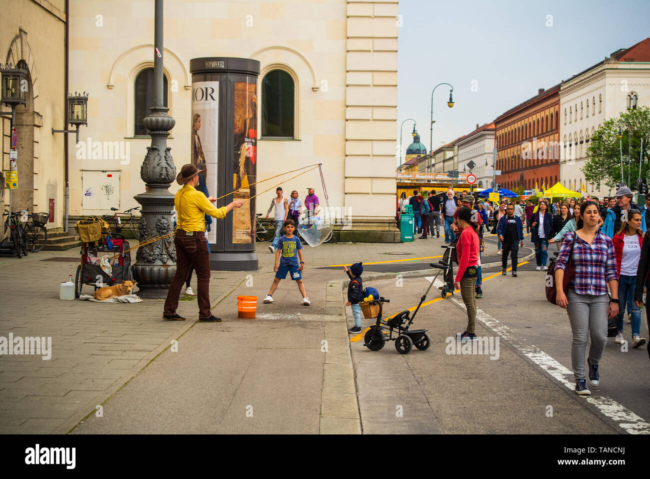 Munich's streetlife festival hi-res stock photography and images - Alamy