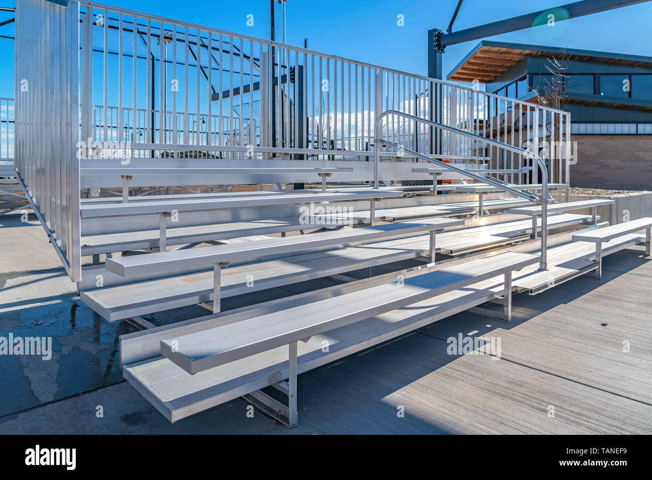 Tiered rows of benches hi-res stock photography and images - Alamy