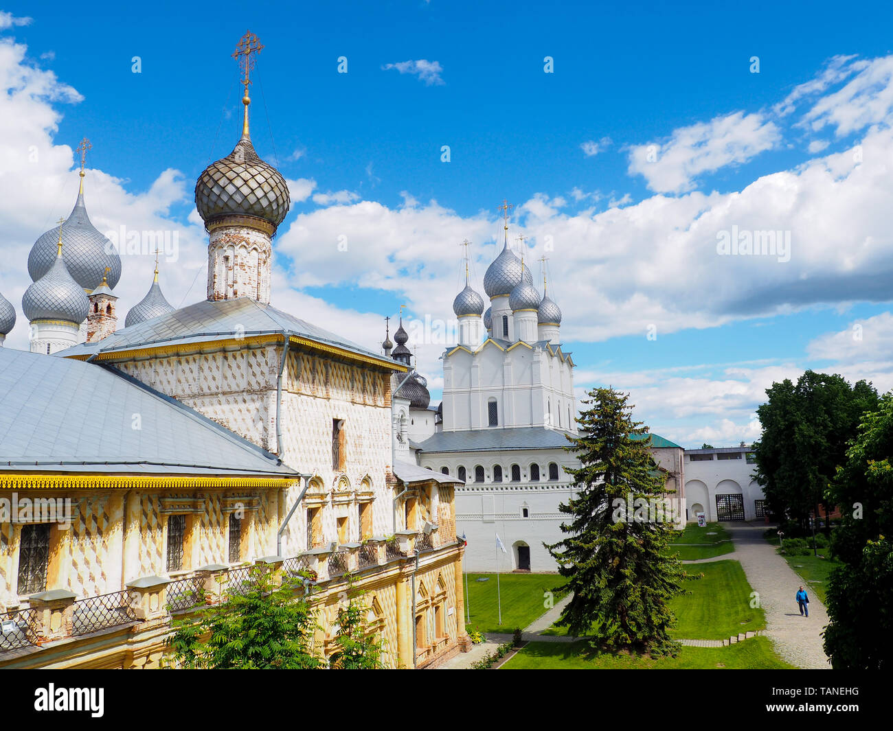 ROSTOV, RUSSIA - JUNE, 2017: Rostov Kremlin. Rostov is one of the ...