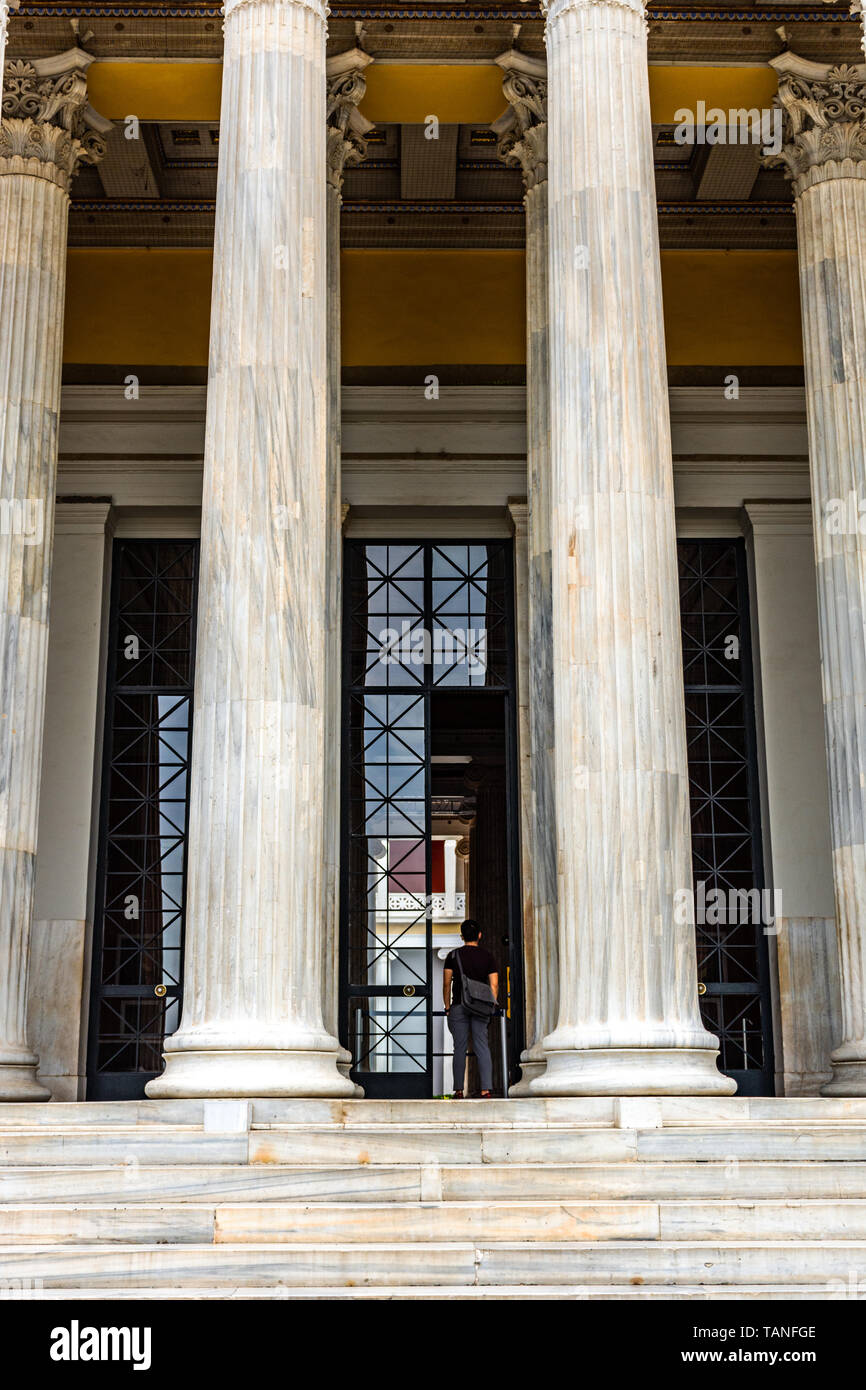 Historic neoclassical architecture courthouse building hi-res stock ...