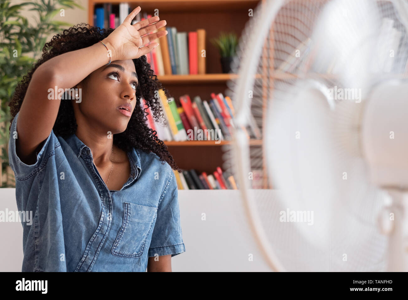 Sweating fan hi-res stock photography and images - Alamy