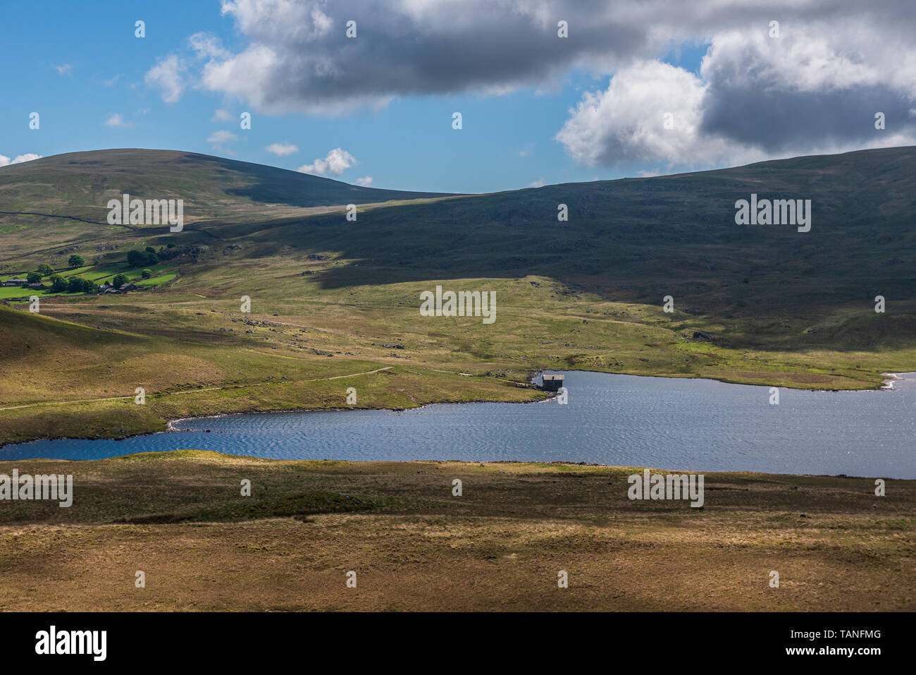 Devoke Water on Birker Fell in Western Cumbria Stock Photo - Alamy