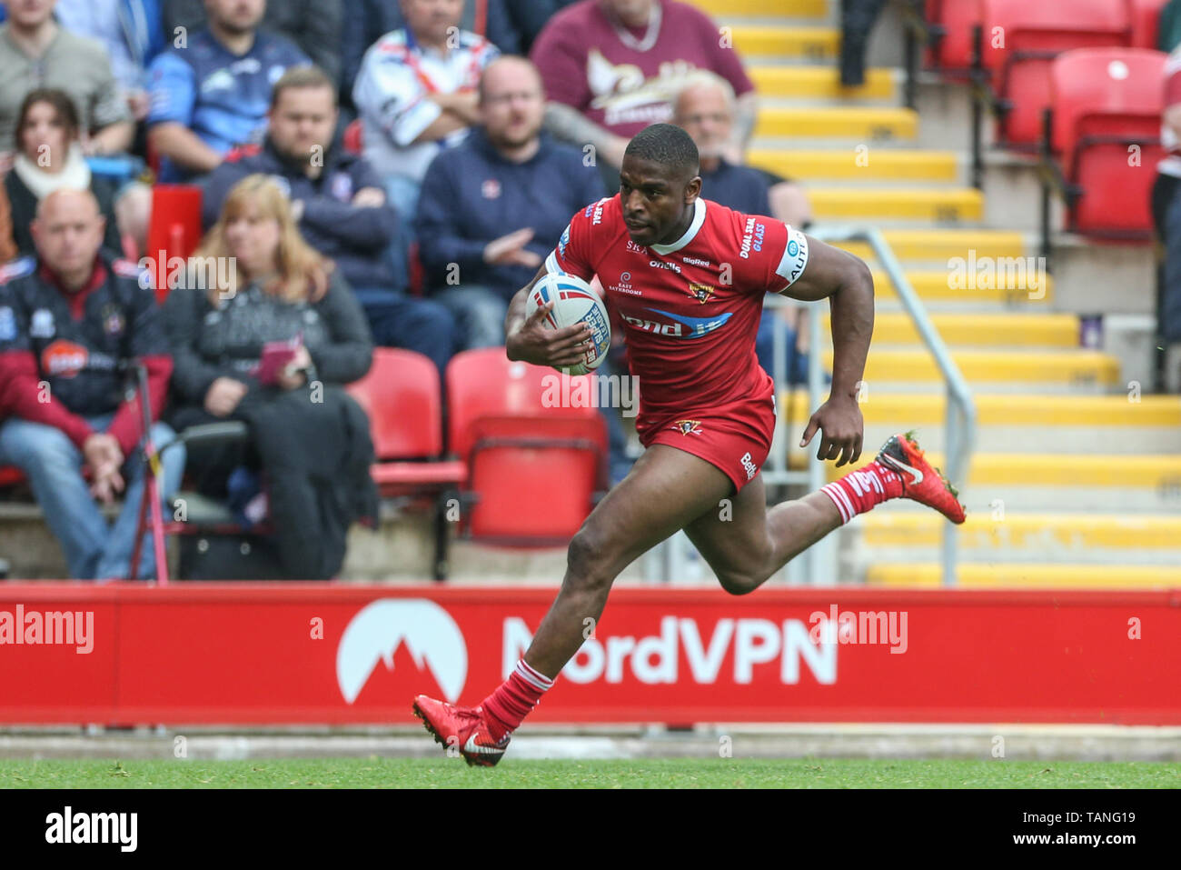 25th May 2019 , Anfield Stadium, Liverpool, England; Dacia Magic ...