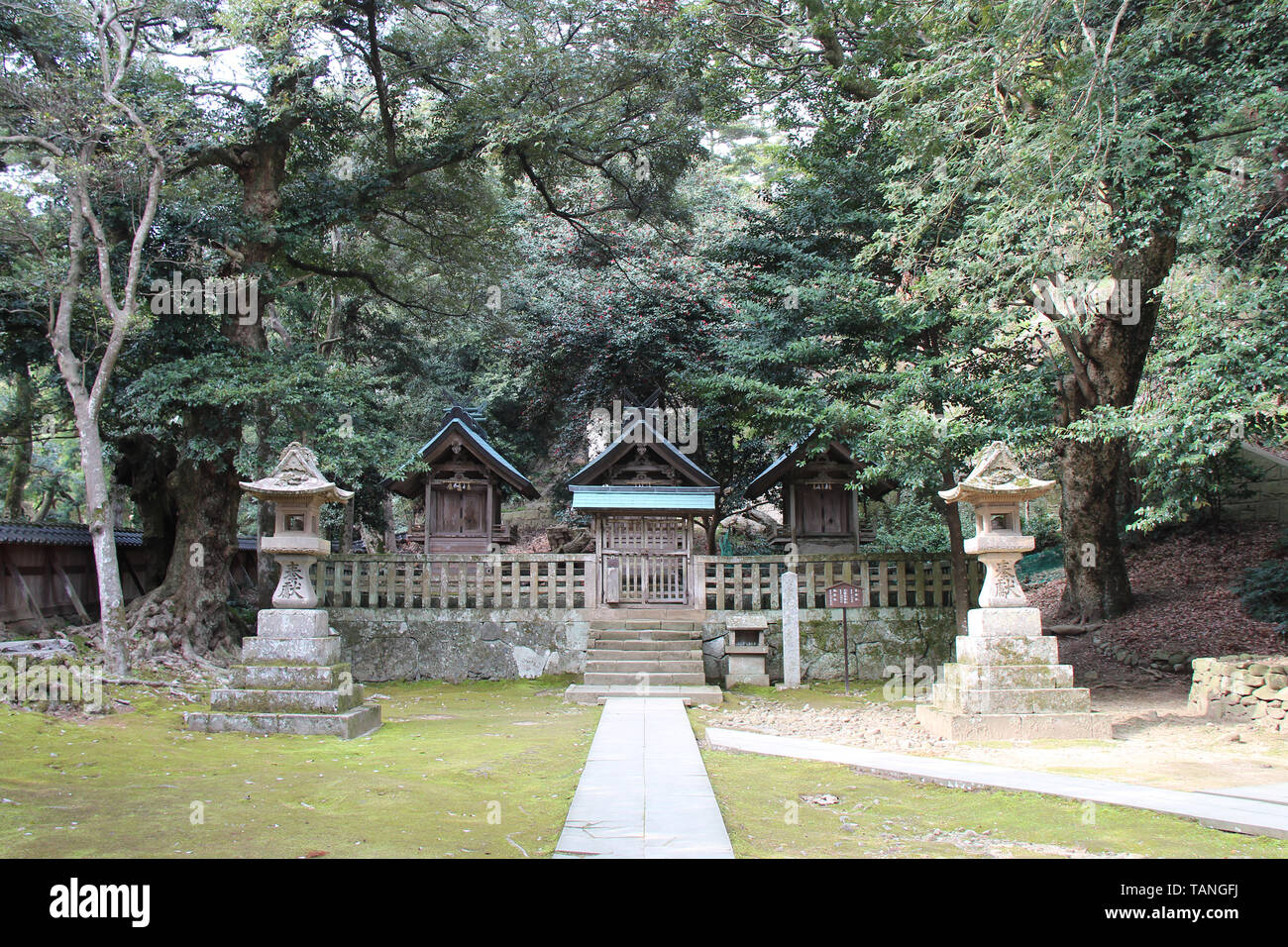 shinto shrine (ko) in izumo (japan Stock Photo - Alamy