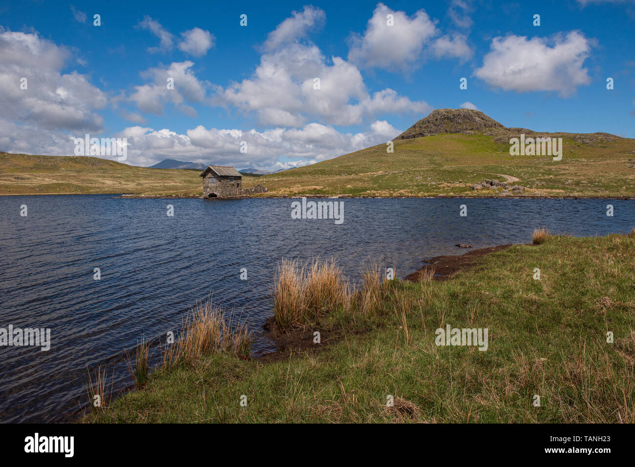 Devoke Water on Birker Fell in Western Cumbria Stock Photo - Alamy