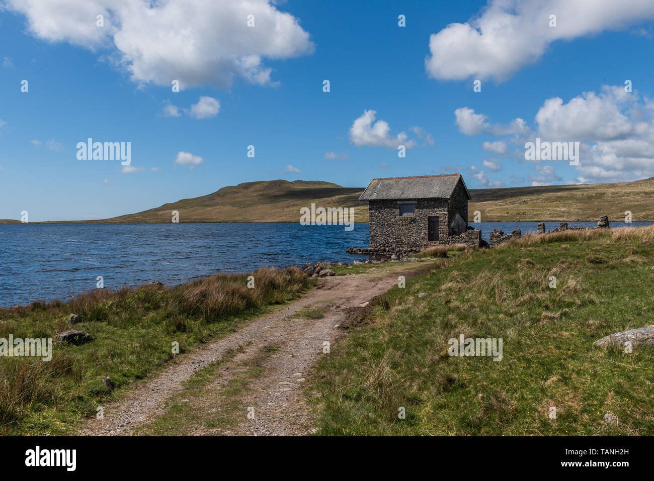 Devoke Water on Birker Fell in Western Cumbria Stock Photo - Alamy