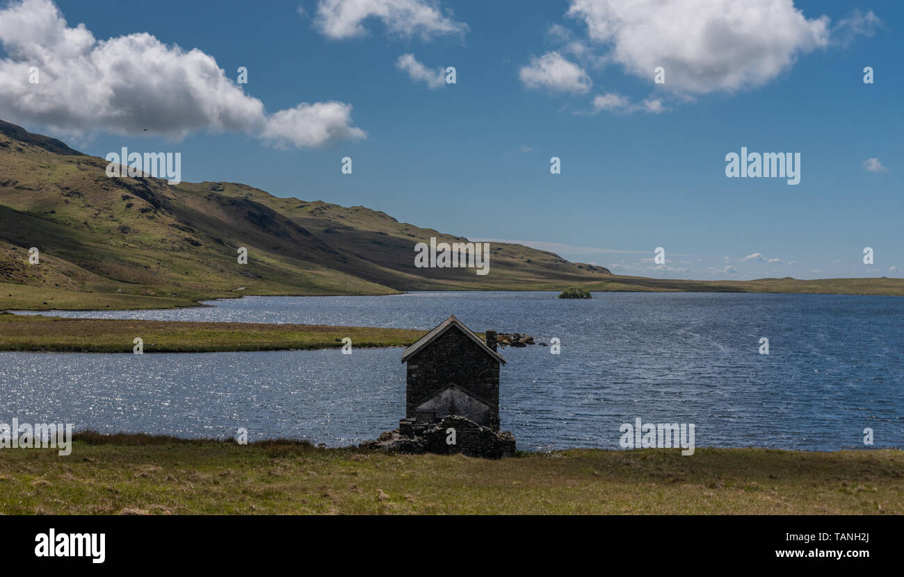 Devoke Water on Birker Fell in Western Cumbria Stock Photo - Alamy