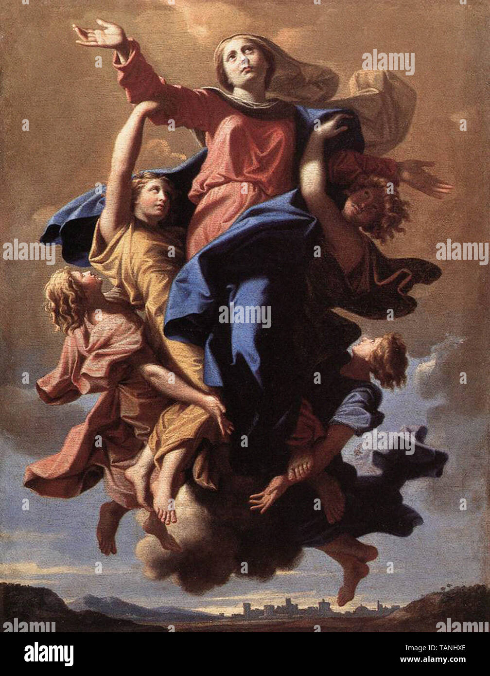 Nicolas poussin assumption hi-res stock photography and images - Alamy