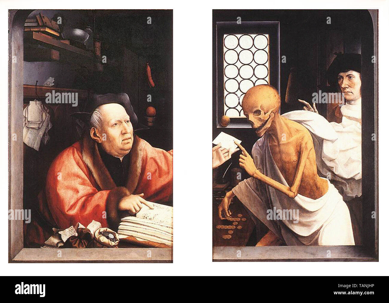 Death and the miser hi-res stock photography and images - Alamy