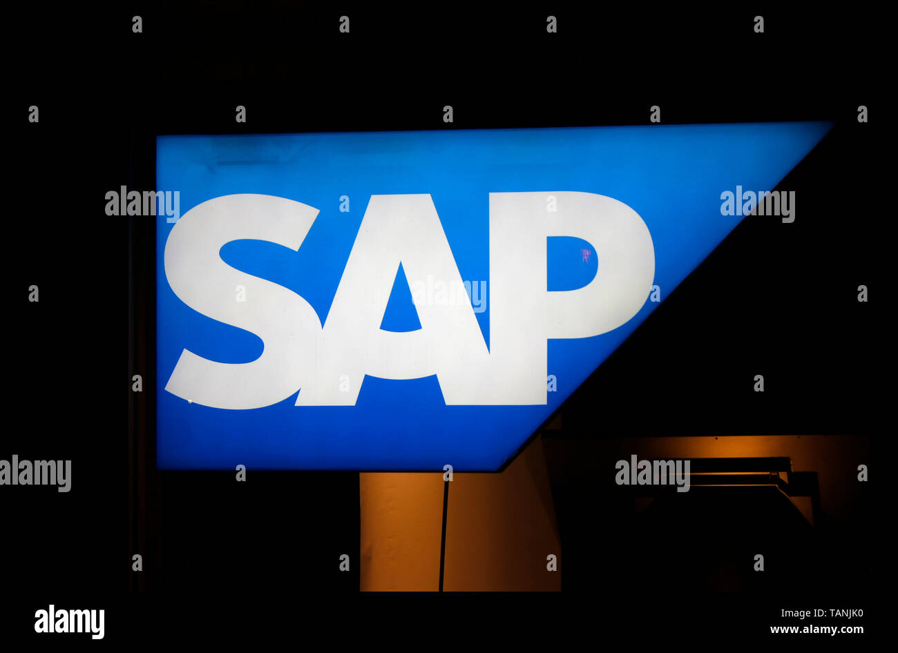 das Logo der Marke/ the logo of the brand "SAP Stock Photo - Alamy