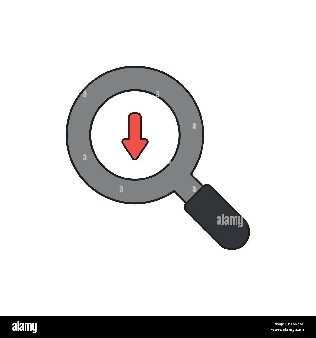Look down view Stock Vector Images - Alamy