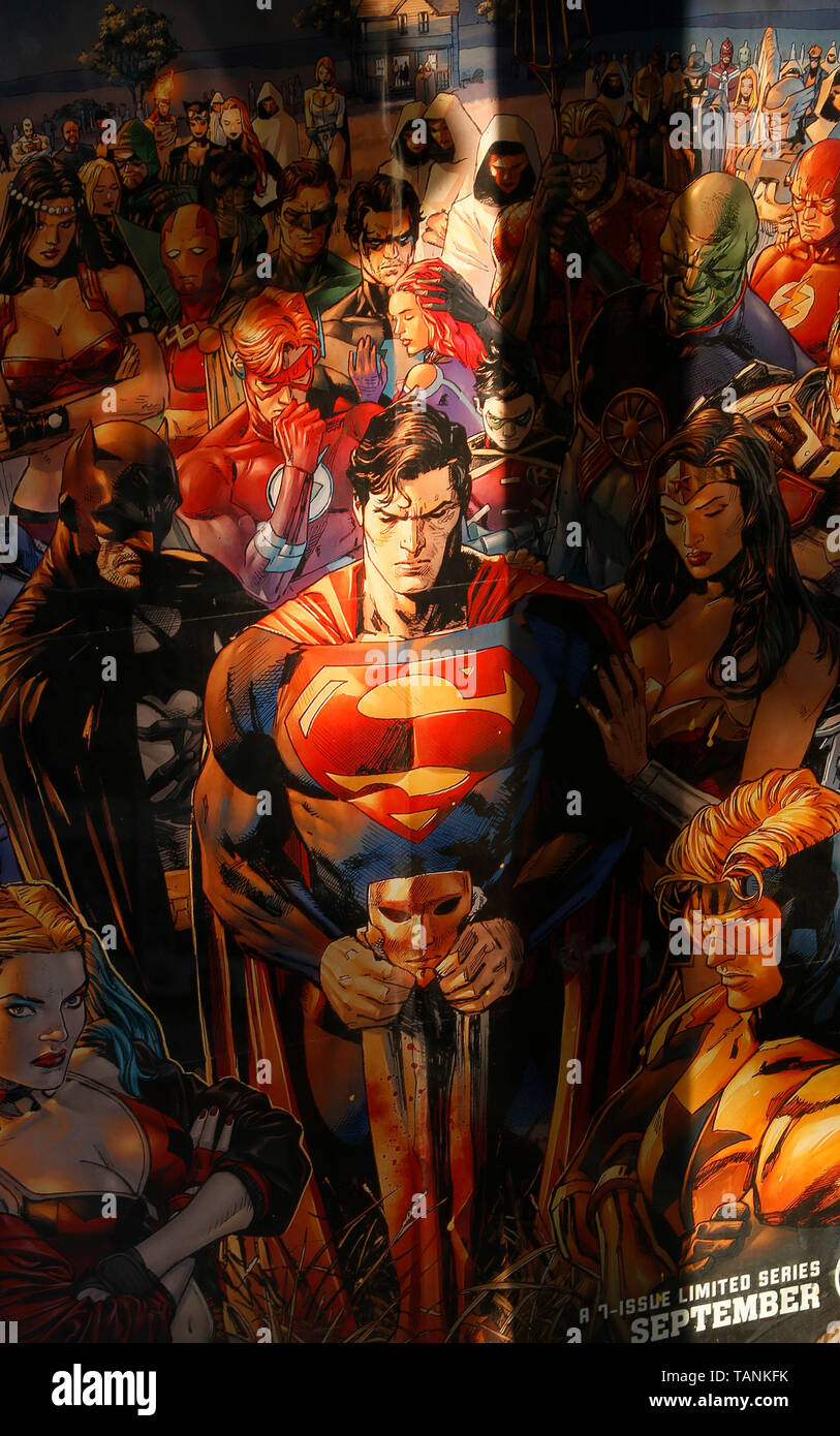 Superman, Tel Aviv, Israel Stock Photo - Alamy