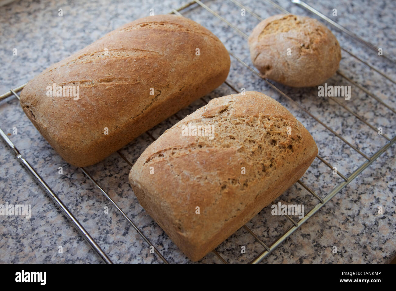 Whole wheat bread made hi-res stock photography and images - Alamy