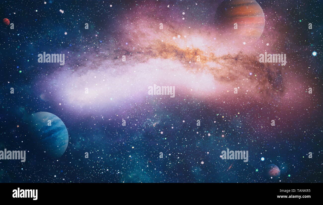 Colorful deep space. Universe concept background. Elements of this ...