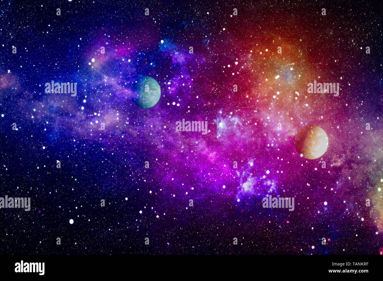 Colorful deep space. Universe concept background. Elements of this ...