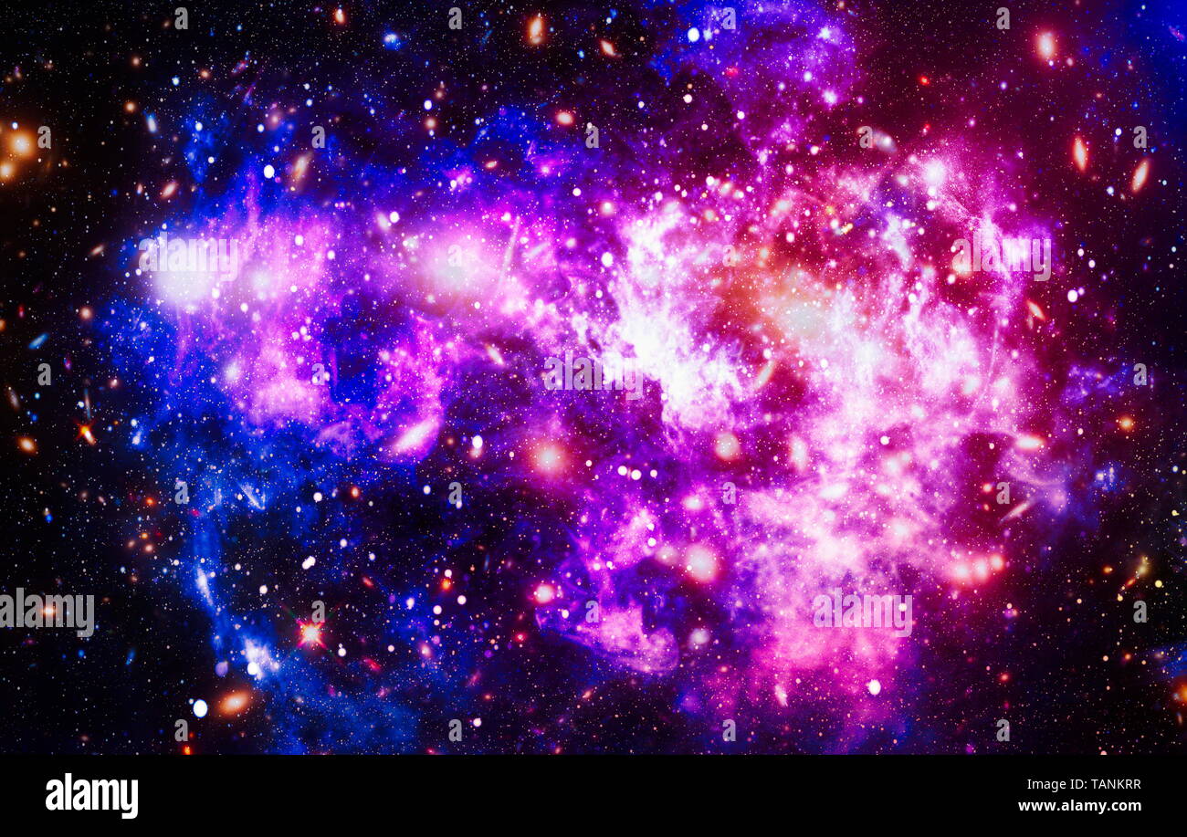 Colorful deep space. Universe concept background. Elements of this ...