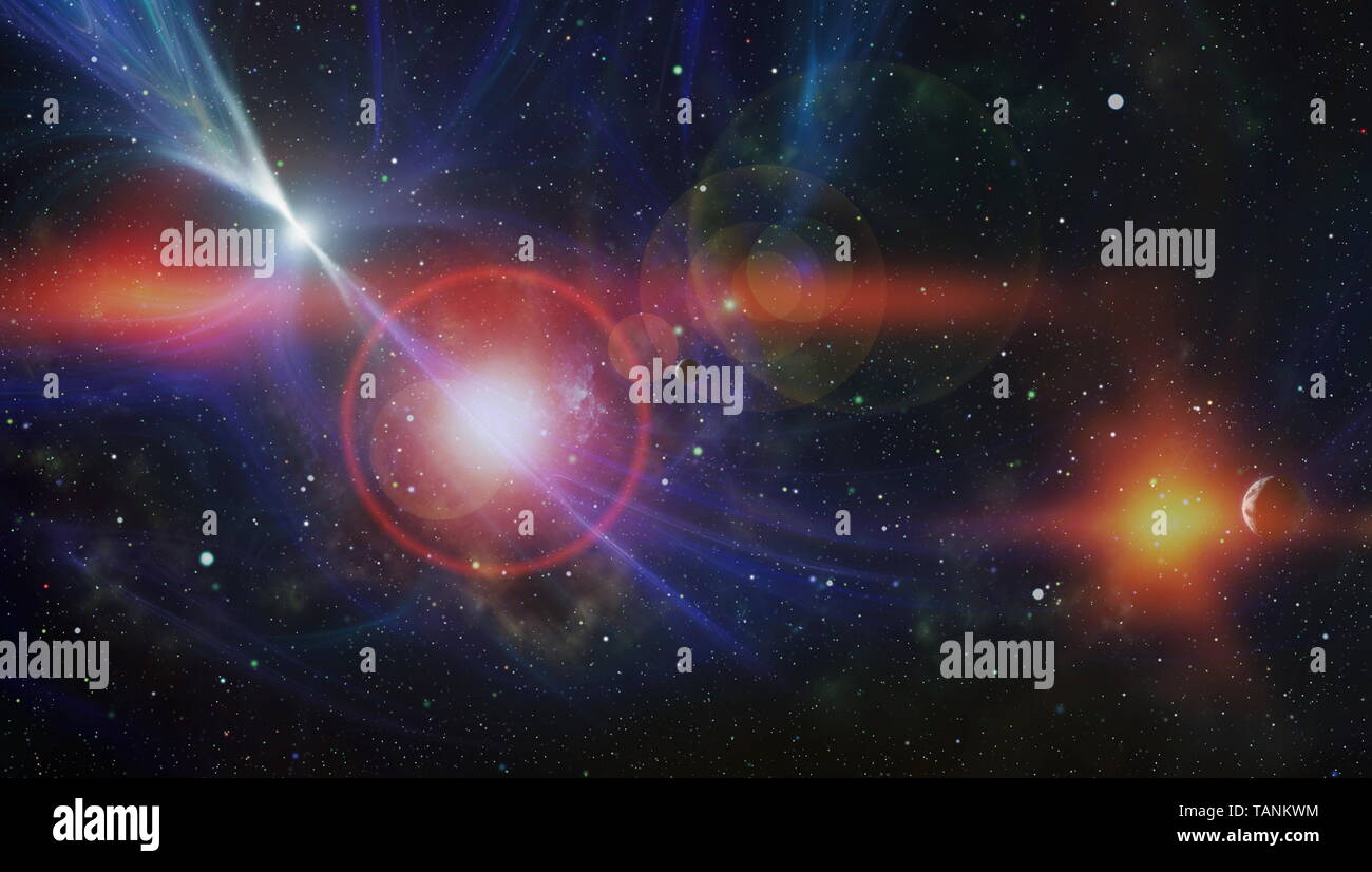 Sparkle shinny blue star particle motion on black background, starlight ...