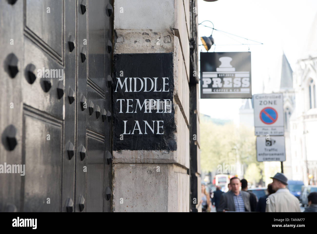 Temple bar logo hi-res stock photography and images - Alamy