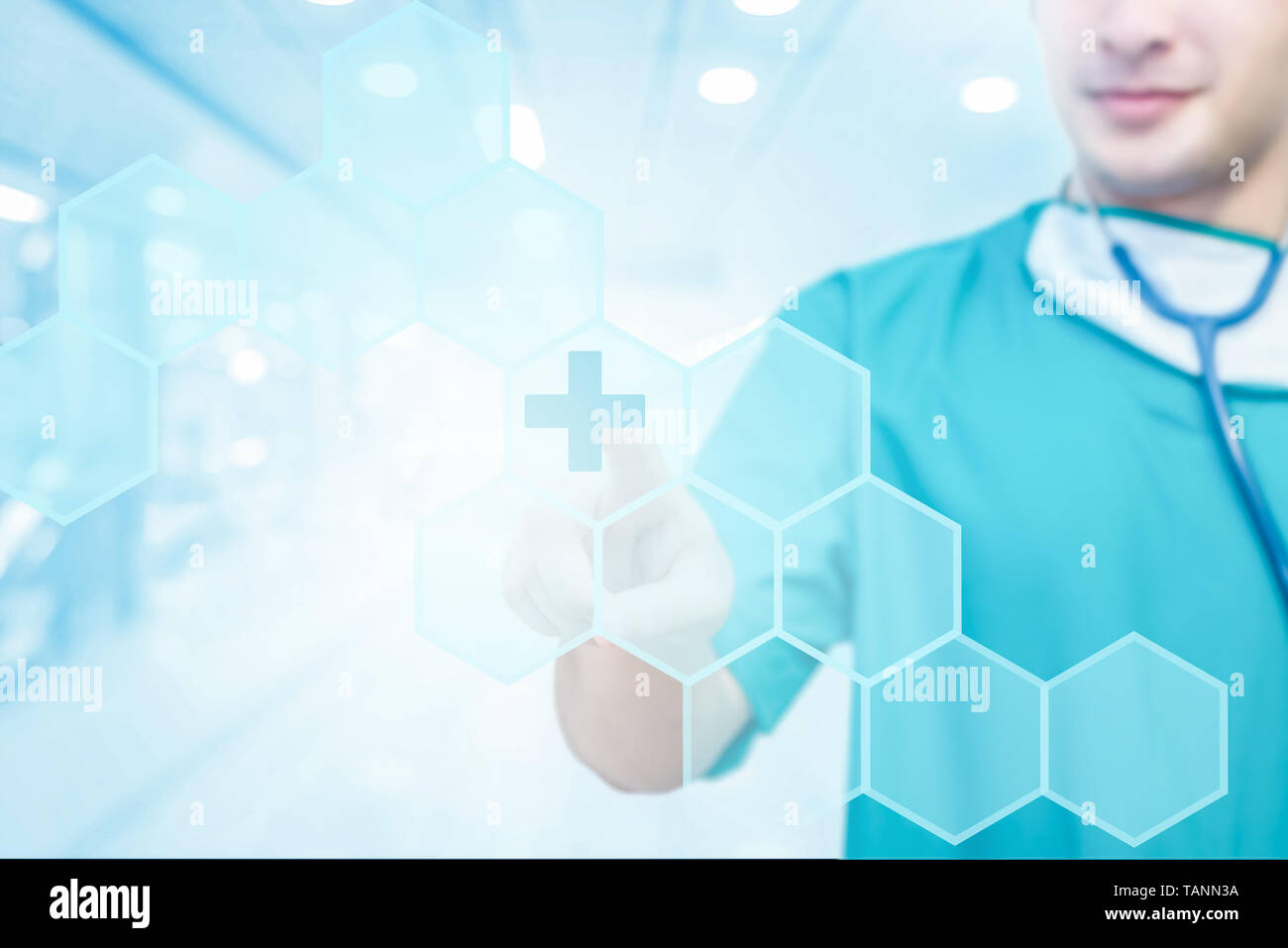 Data medicine digital interface hi-res stock photography and images - Alamy