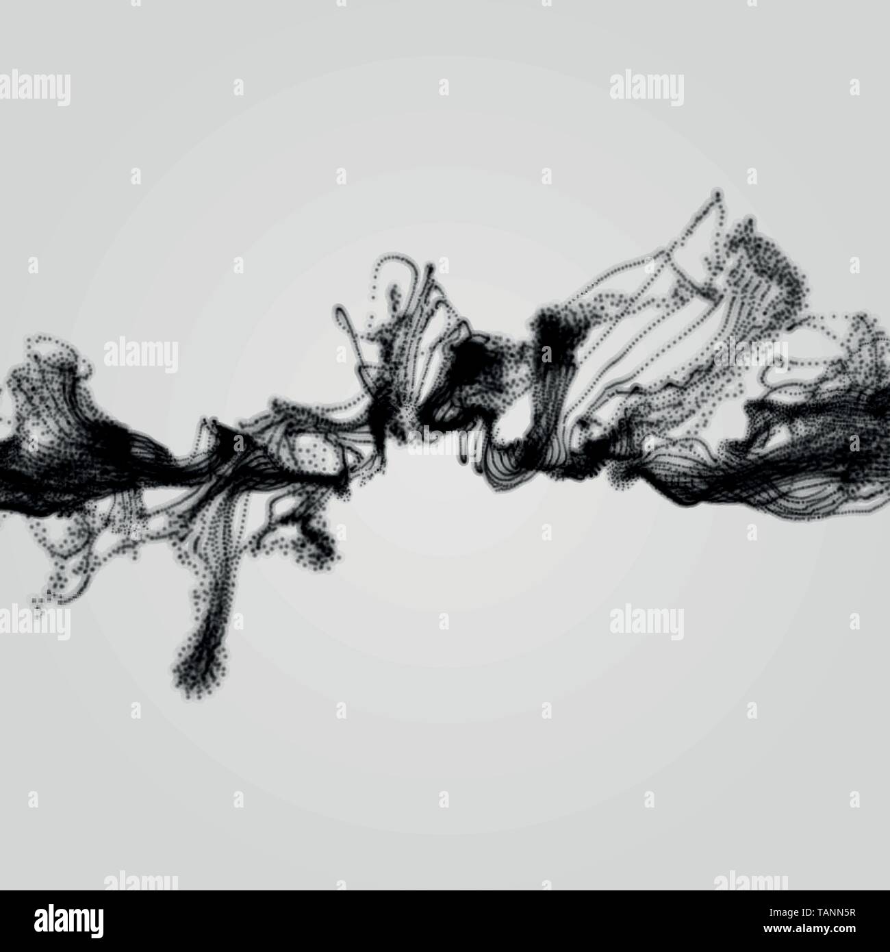 3d abstract background particles moving Stock Vector Images - Alamy