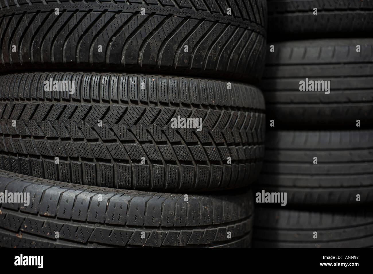 Tire waste hi-res stock photography and images - Alamy