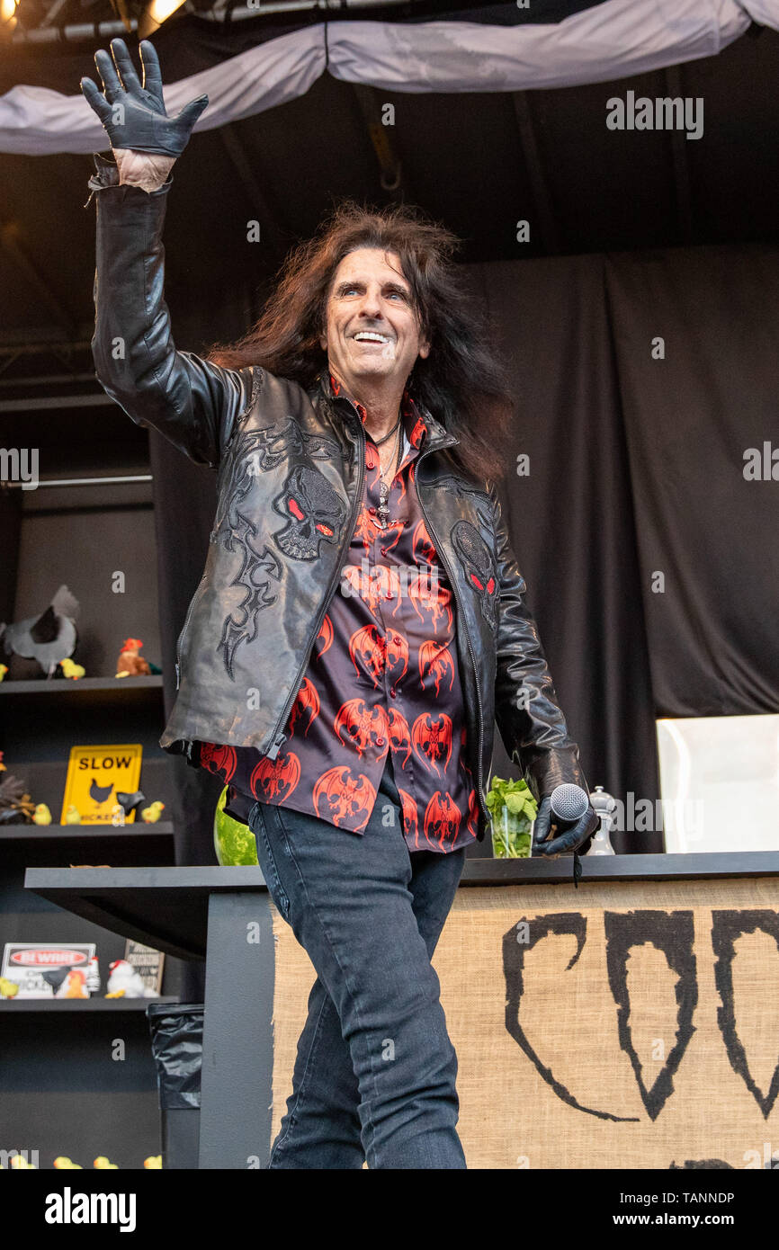 May 26, 2019 - Napa, California, U.S - ALICE COOPER during the ...