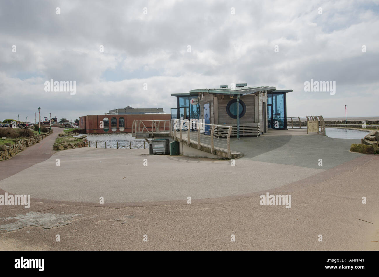 RNLI Lifeboat Station in Lytham St Annes, near Blackpool Stock Photo ...
